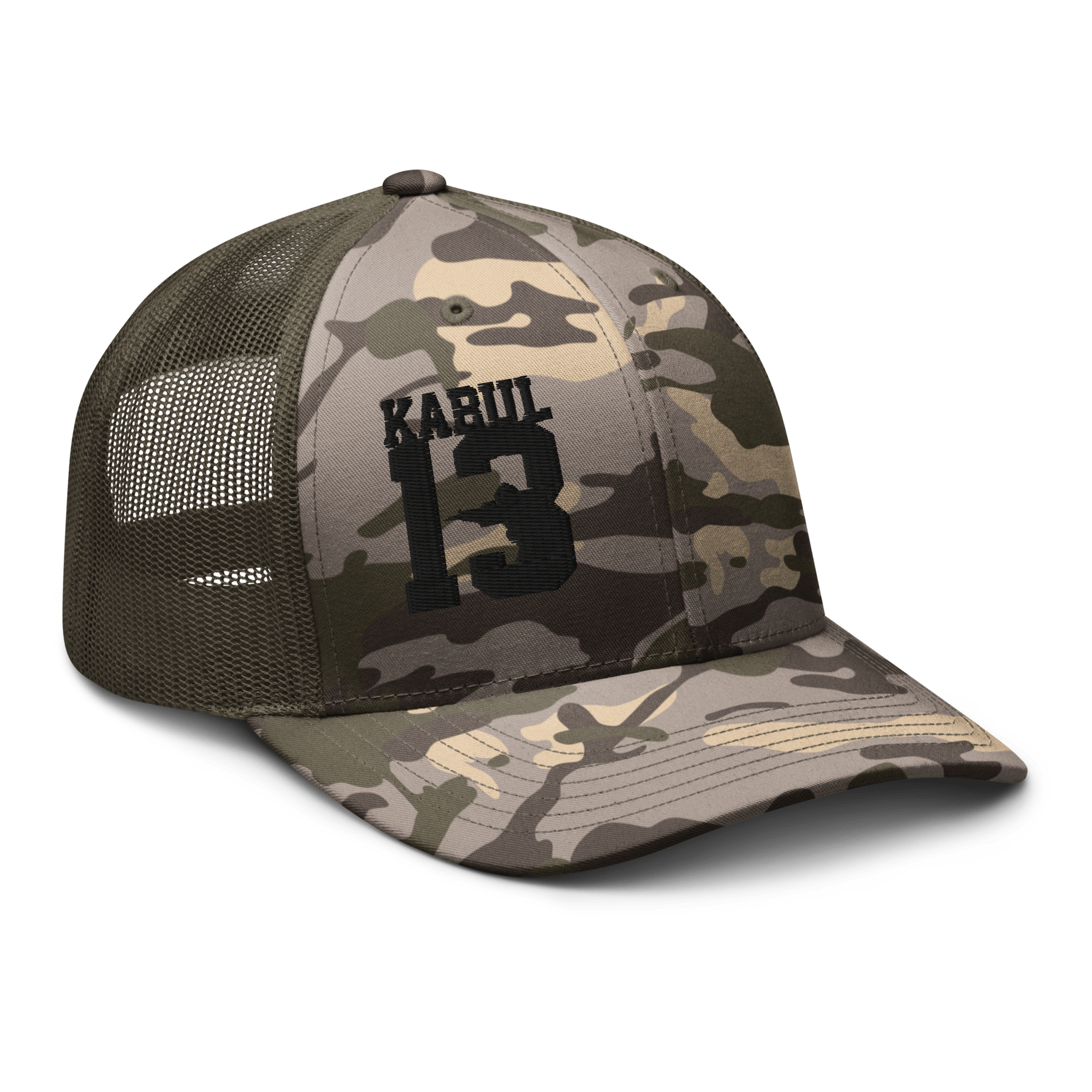 Kabul 13 Abbey Gate Camouflage Trucker Hat – DIA Apparel Co.